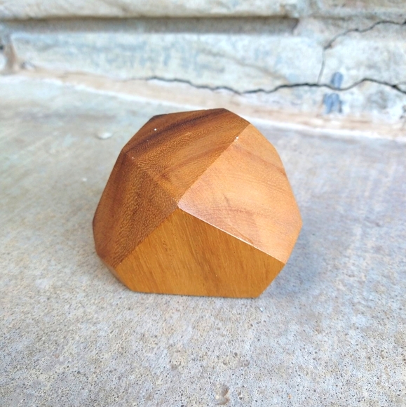 Accents | Wood Paperweight Decor | Poshmark